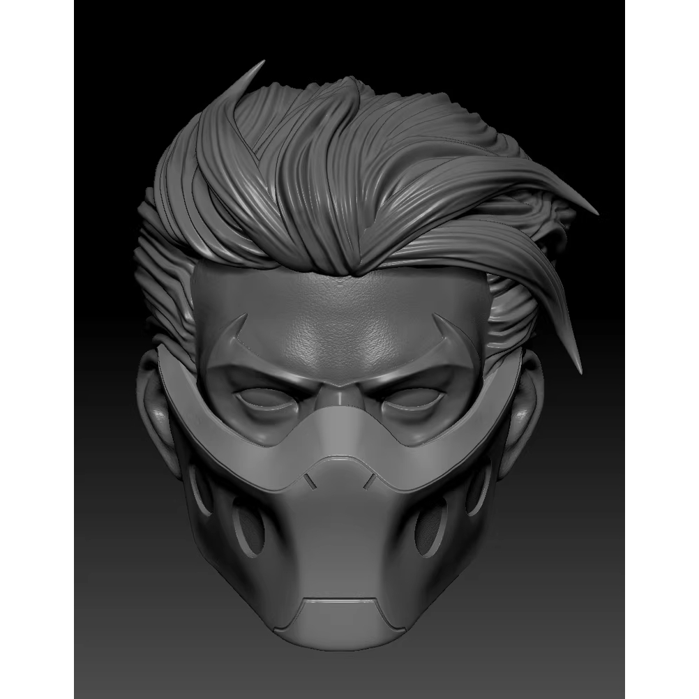 Unpainted 1/12 Scale Red Hood Robin Head Carved Model Fit For 6 inches SHF ML MEZCO McFarlane ...