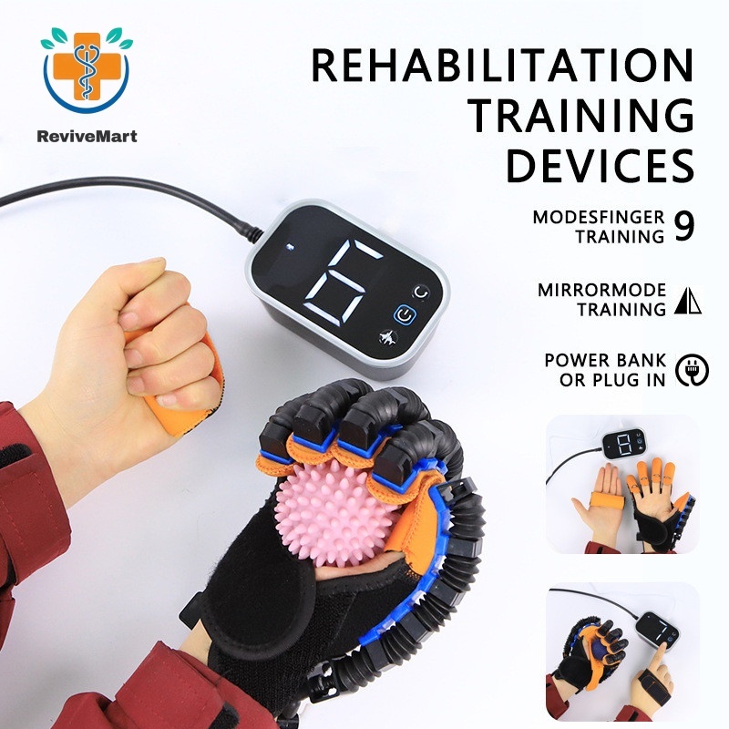 Finger Rehabilitation Training Device Paralysis Exercise Gloves ...