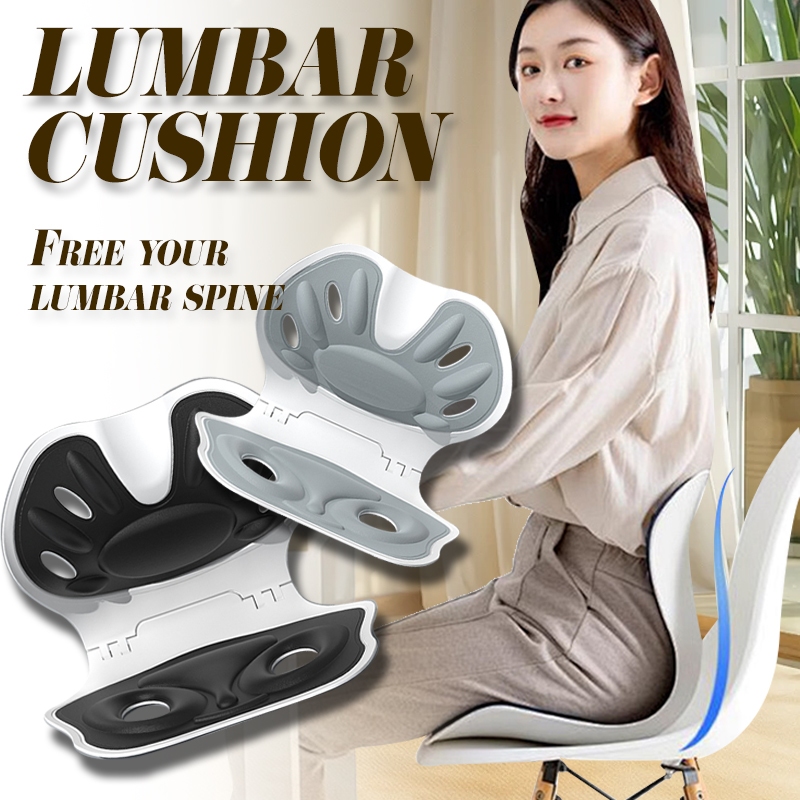 Waist Support Cushion Floor Chair Lumbar Support Pad Ergonomic Cushion ...