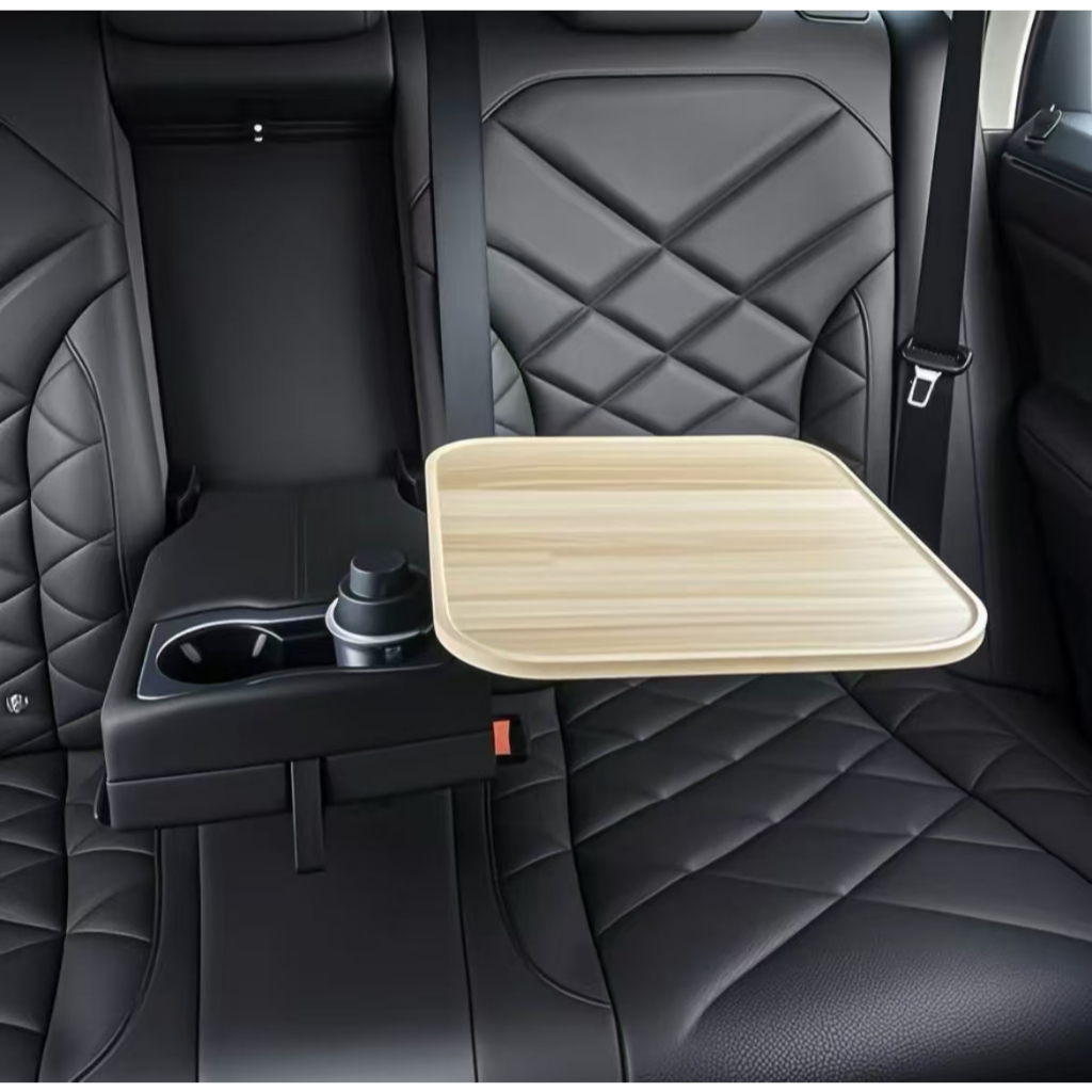 Car floating table modified dining tray car small round table car small ...
