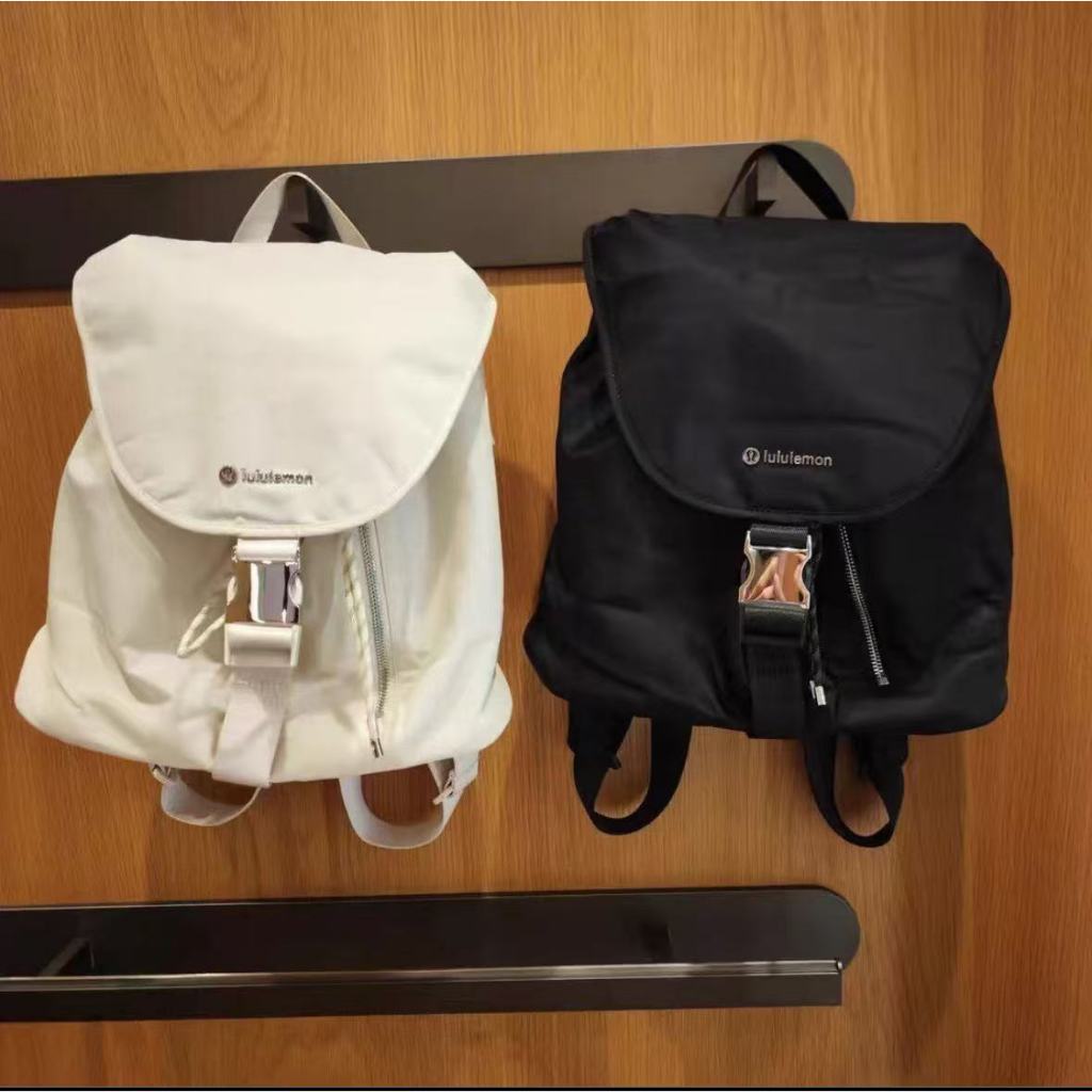 lulu Backpack Nylon canvas waterproof fabric backpack 10L | Shopee Malaysia