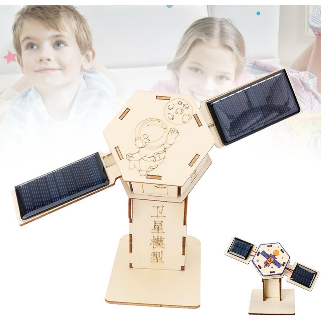 Creative Artificial Satellite Space Models, Panel Solar Satellite Model ...