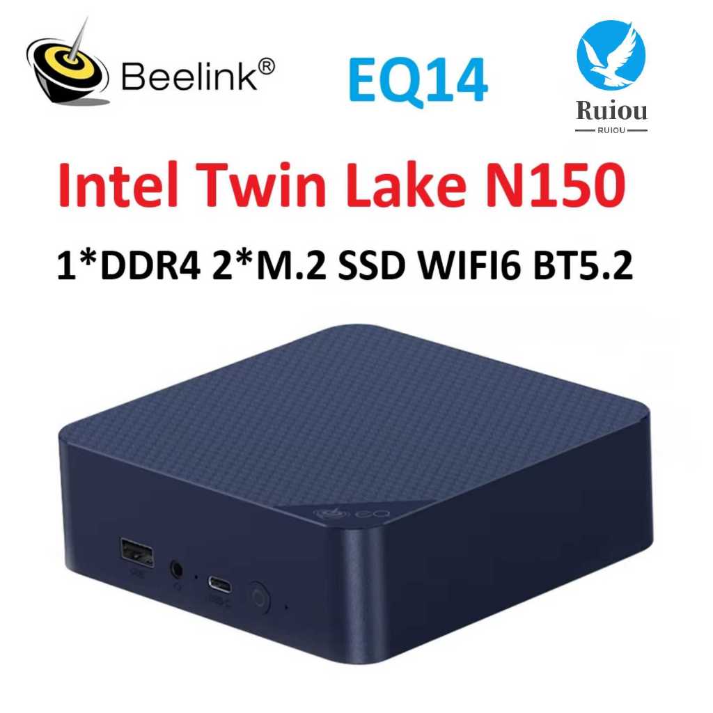 2025 Beelink EQ14 Intel Twin Lake N150 Max Turbo 3.6GHz Mini PC DDR4 ...