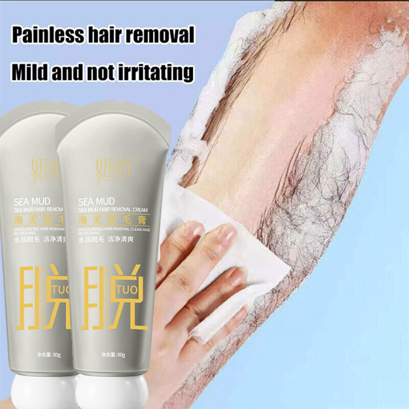 Sea Mud Body Hair Removal Cream No black spots Armpit dimples ...