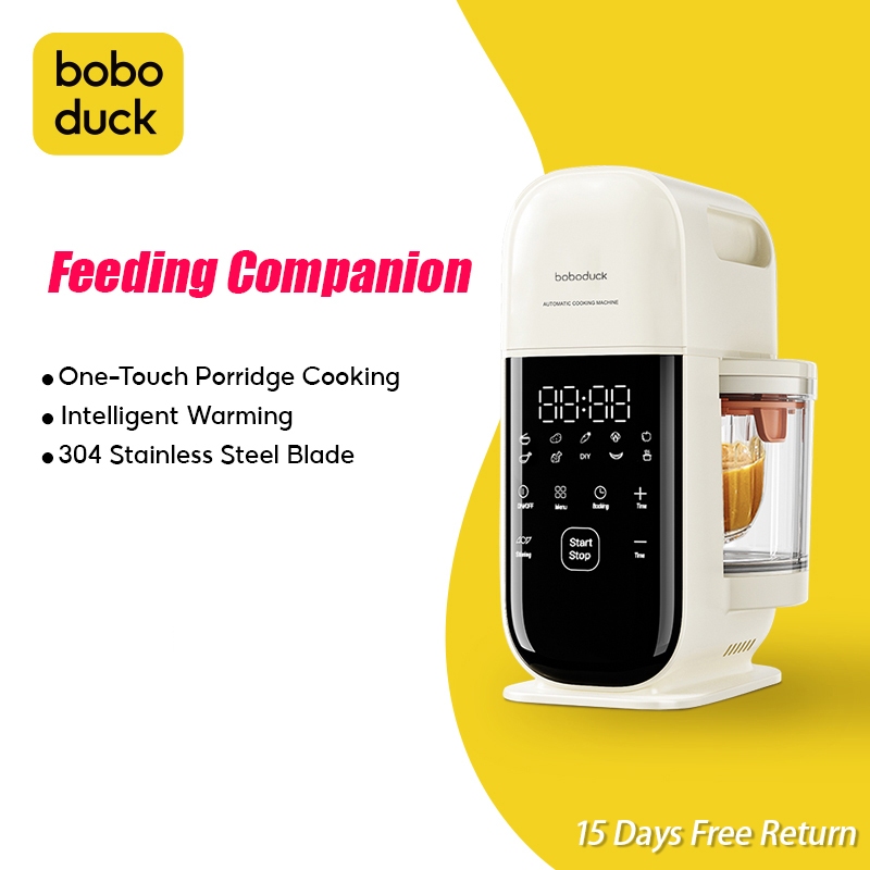 Boboduck 12 in 1 Multi-functional Baby Food Processor F9307 [ English ...