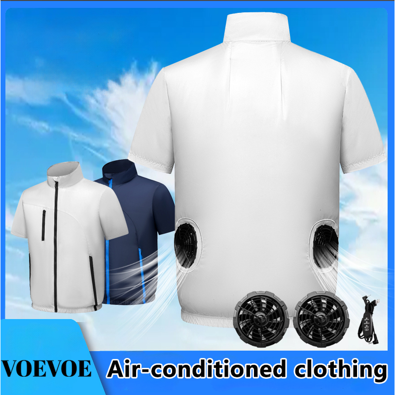 VOEVOE Fan Vest for Men And Women/Sunscreen/Cooling | Shopee Malaysia