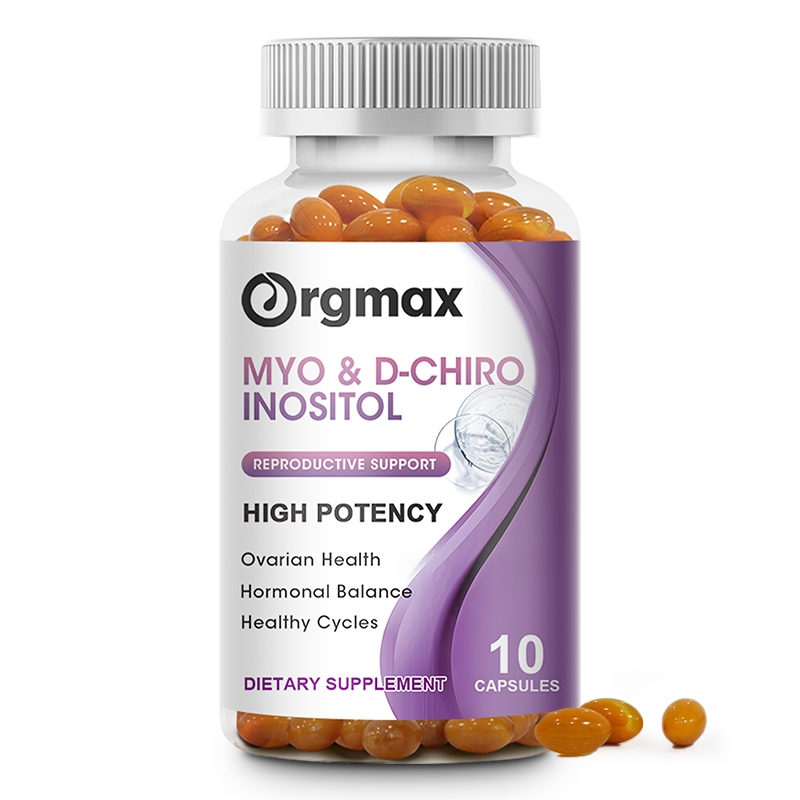 Orgmax Inositol Capsule MYO & D-CHIRO INOSITOL Liver Support Dietary ...