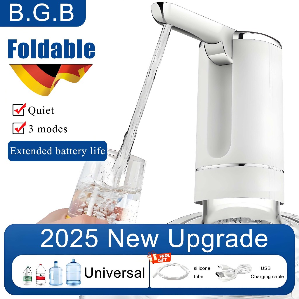 【2025 New】Electric Bottle Spritzer Water Dispenser Water Pump USB ...