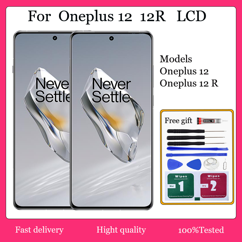 Original AMOLED For OnePlus 12 5G / 12R 5G LCD Display Touch Screen Replacement | Shopee Malaysia
