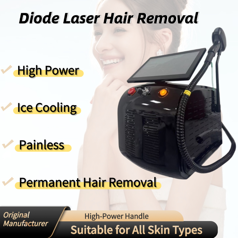 2025 Portable Professional Diode Ice Titanium Laser Body Hair Removal ...
