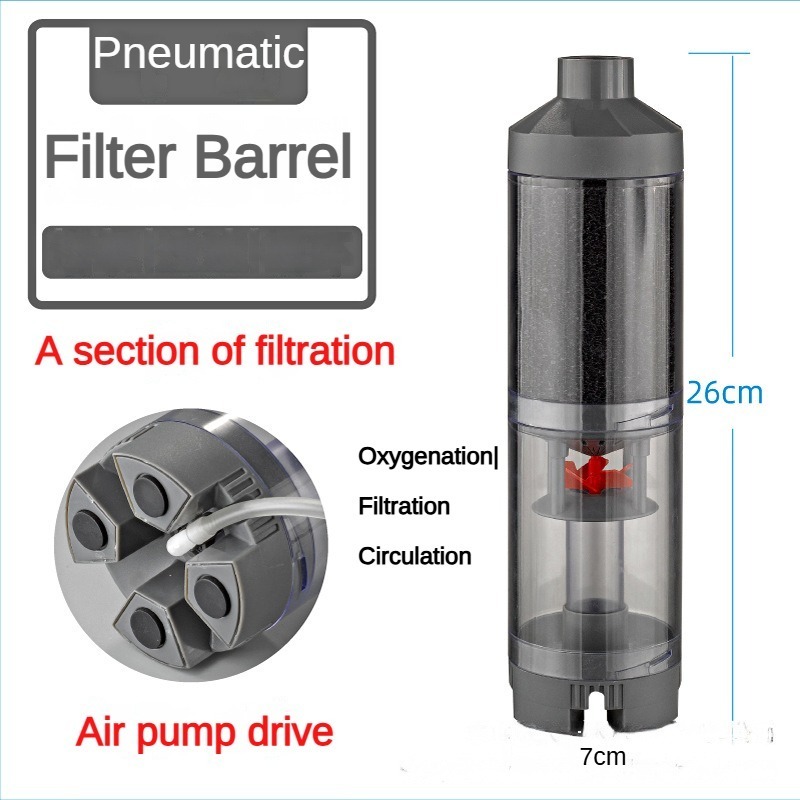 Promotion Fish Tank Built-in Stool Absorber Oxygenator Pneumatic Fish ...