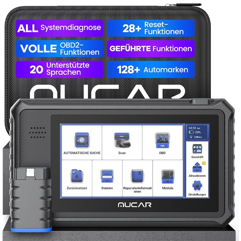 【Proton&Perodua&All OBD2 Cars】 Thinkcar Mucar Vo6 OBD2 Scanner ...