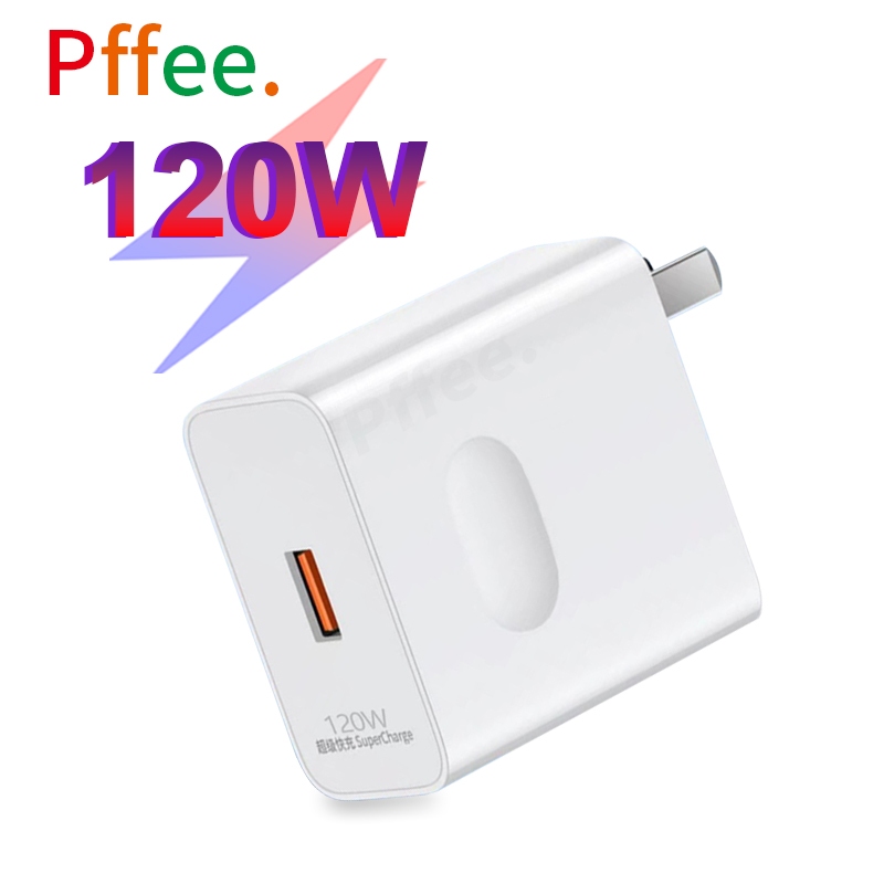Pffee 120w 66W USB Charger Plug Super Charge Fast Charging Cable Type C ...