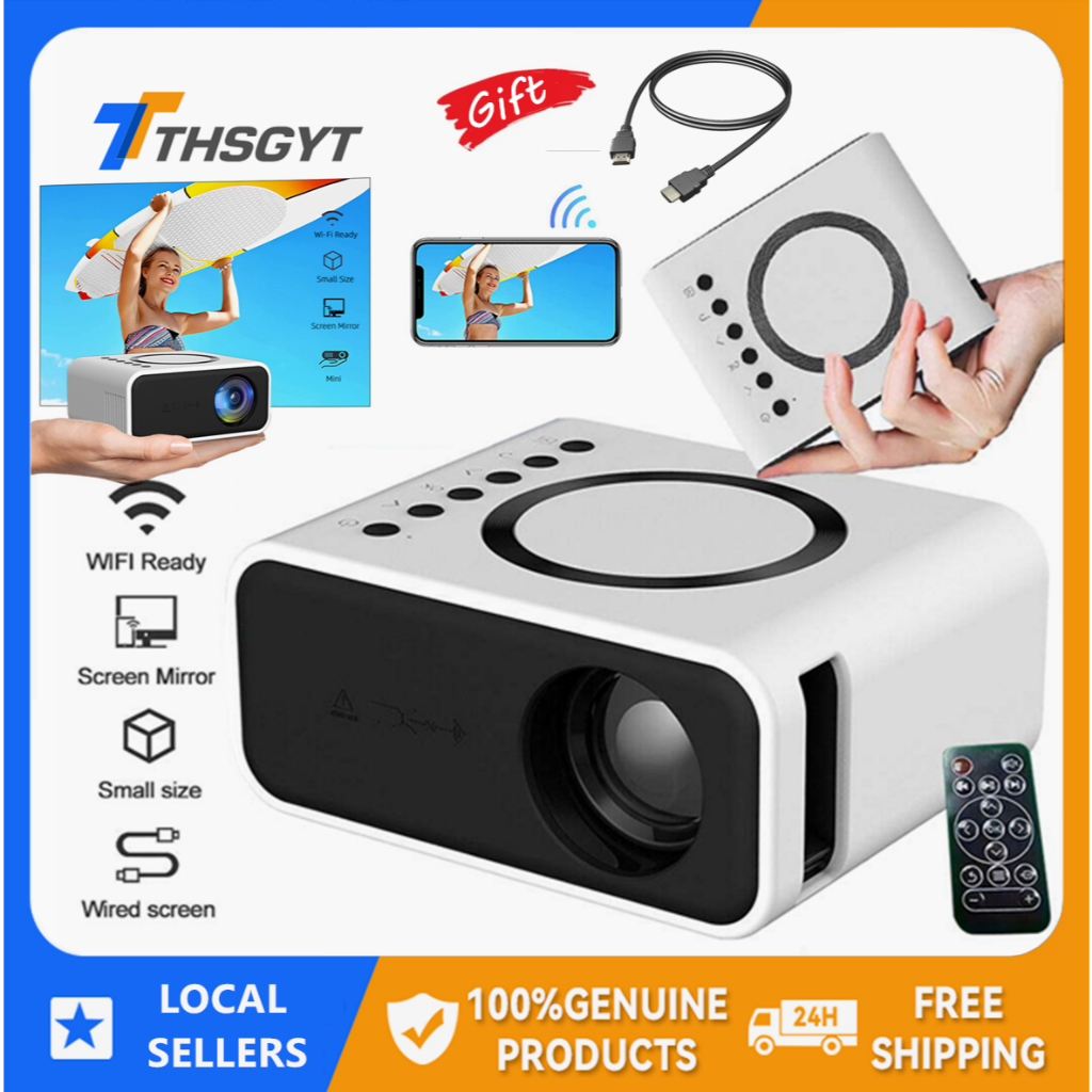 【Buy 2, Get 20% OFF】YT300 Projector Mini for Phone HD Portable Wireless ...