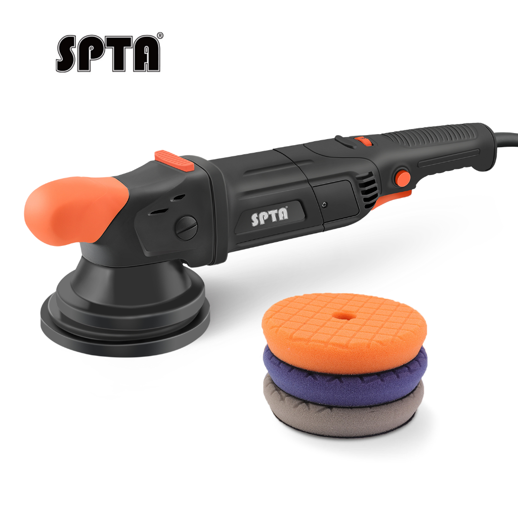 SPTA CP503 1100W Forced Dual Action Polisher 6 Speed Adjustable Car ...