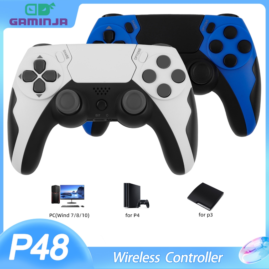 PS4 Wireless Bluetooth Gamepad with Six Axis Gyroscope Game Controller For PS4 PS3/Wins 7 8 10 ...