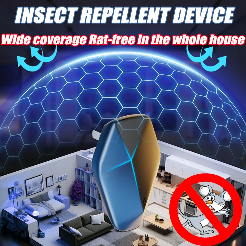 ultrasonic effective 3000 m³ Rat repellent ultrasonic rat repellent Rat ...