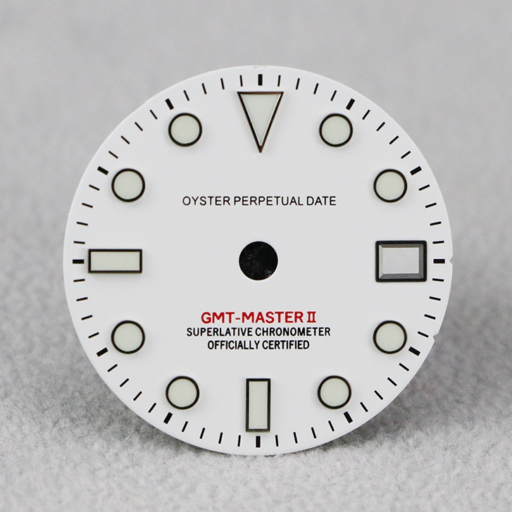 28.5mm Watch DIAL NH35 DIAL SEIKO Watch Modified GMT DIAL Modified NH34 ...