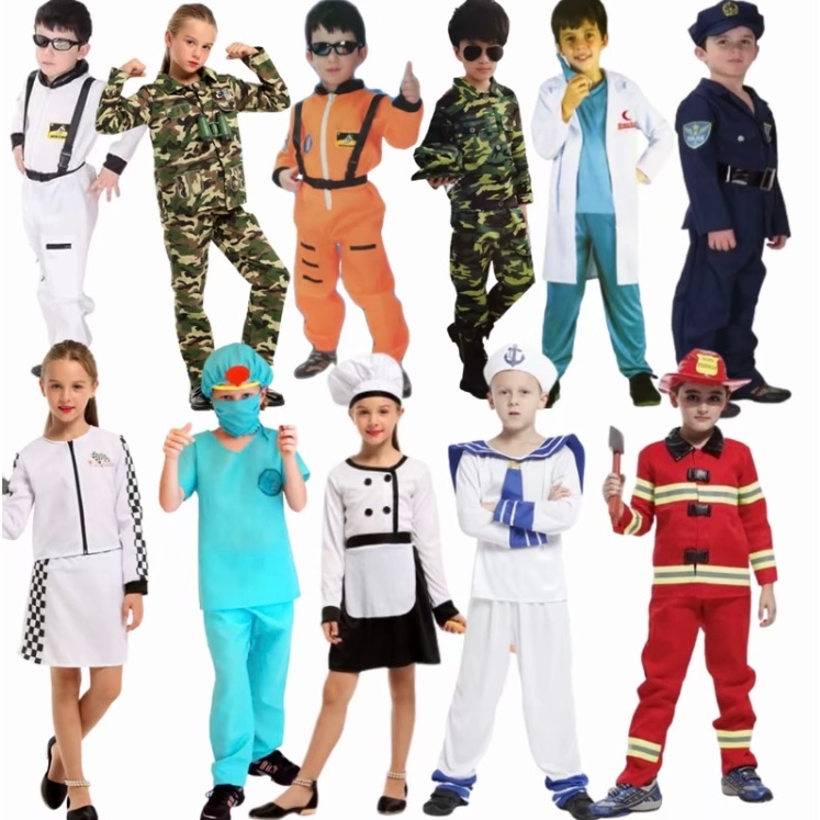 Baju Perkerjaan budak,Occupation kids Lawyer Doctor Pilot,Bomba,Askar Police Flag Malaysia ...