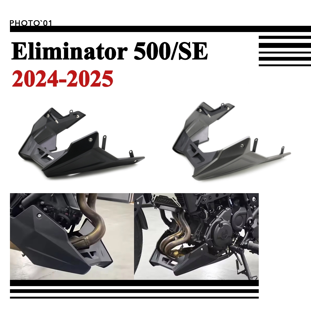 PSLER For KAWASAKI Eliminator 500 SE Engine Cover Engine Guard Belly ...