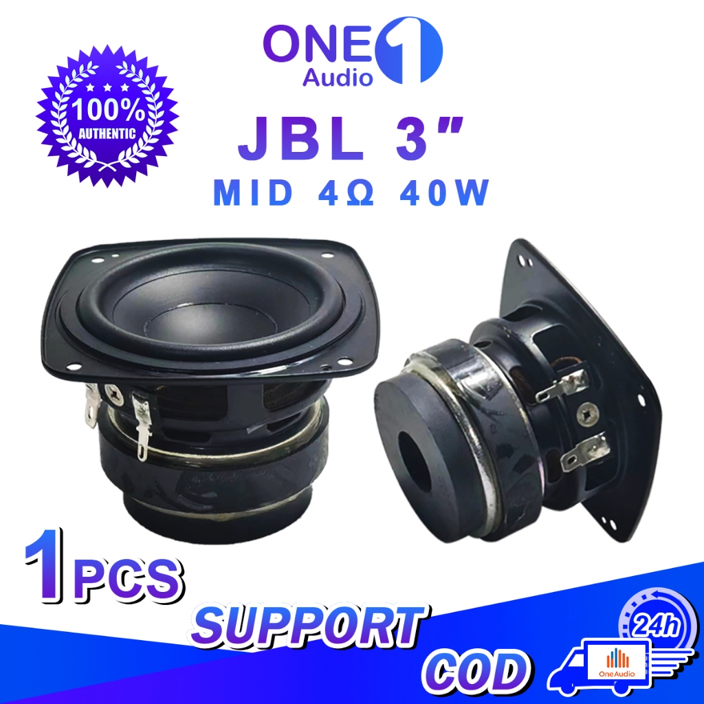 OneAudio JBL bb3 Midrange Speaker 3-inch 4Ω 40W Spline Speaker HiFi Midrange Car Speaker ...