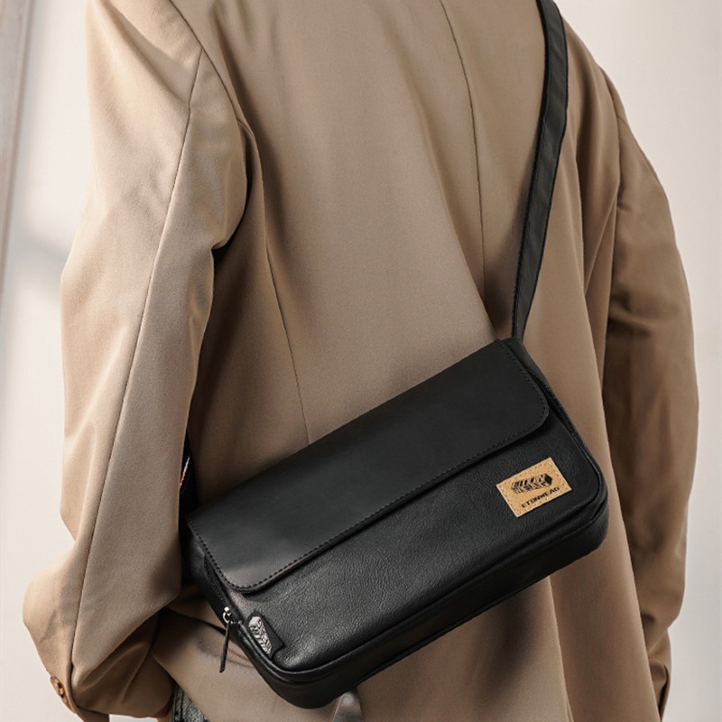 New Shoulder Bag Cross Section Tide Men Messenger Bag Crossbody Bag ...