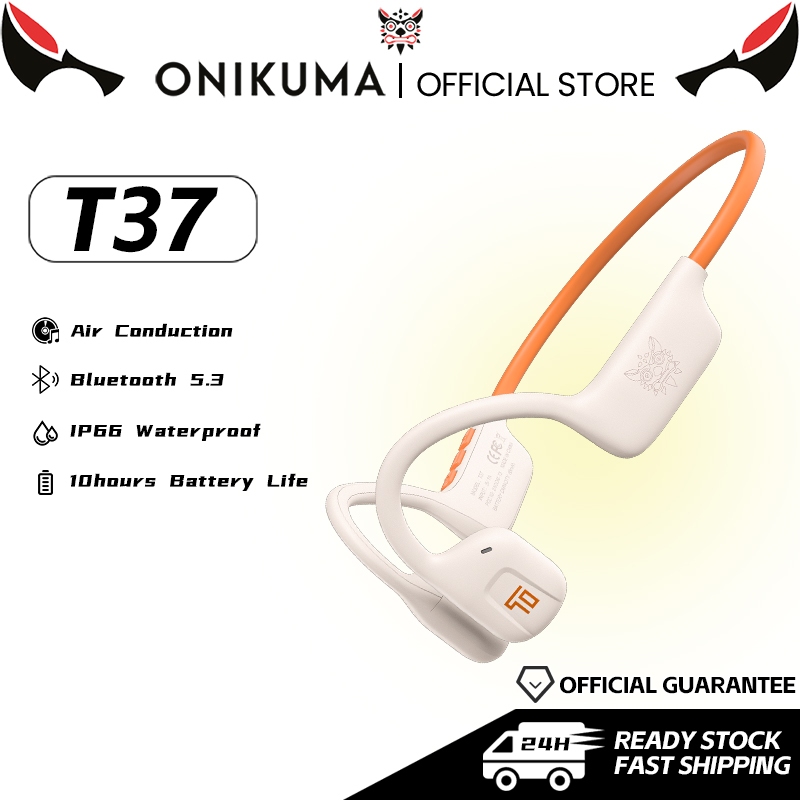 ONIKUMA T37 Bluetooth Earphones Wireless Air Conduction Lightweight ...