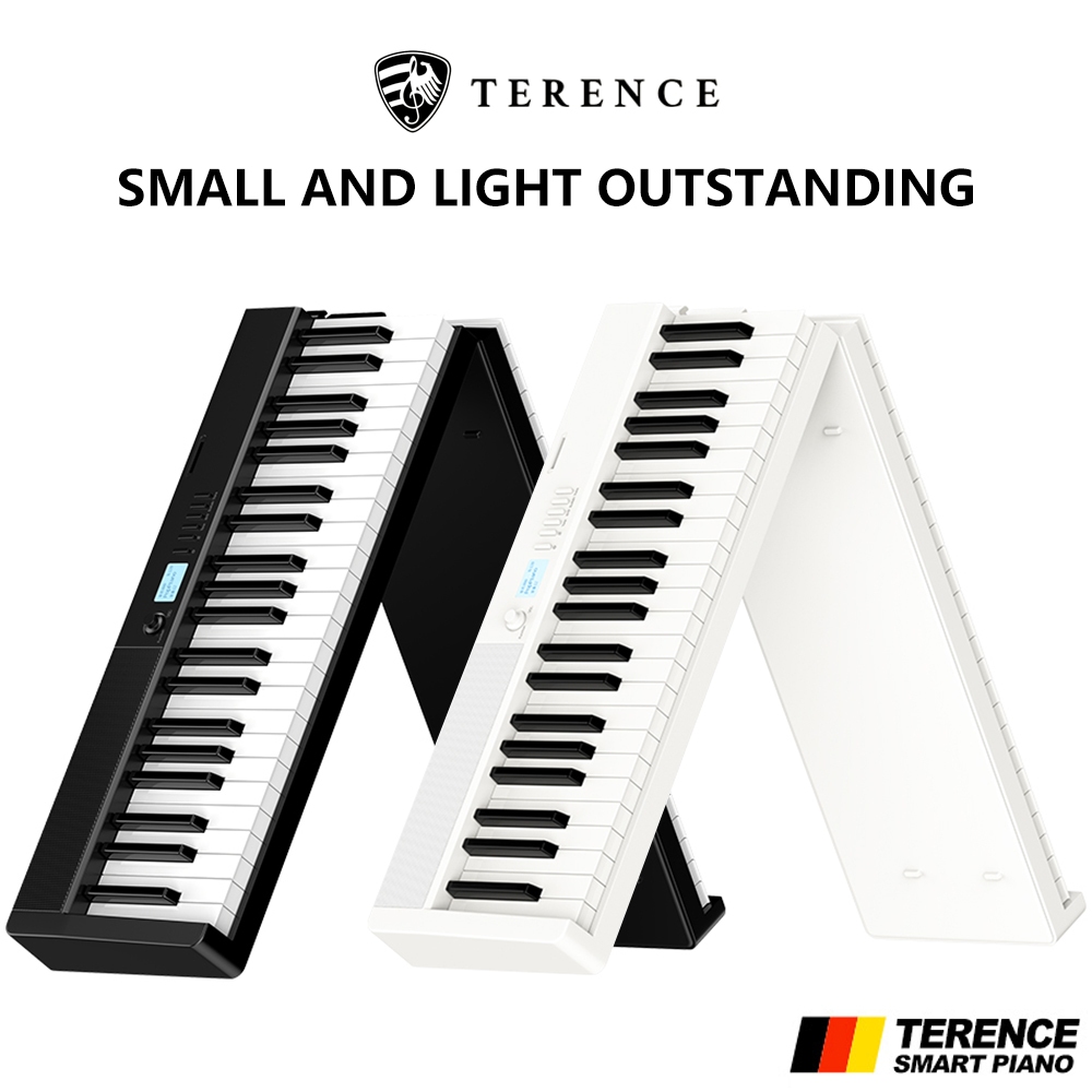 Terence V30 folding electronic piano professional 88 keyboard portable beginner home practice ...