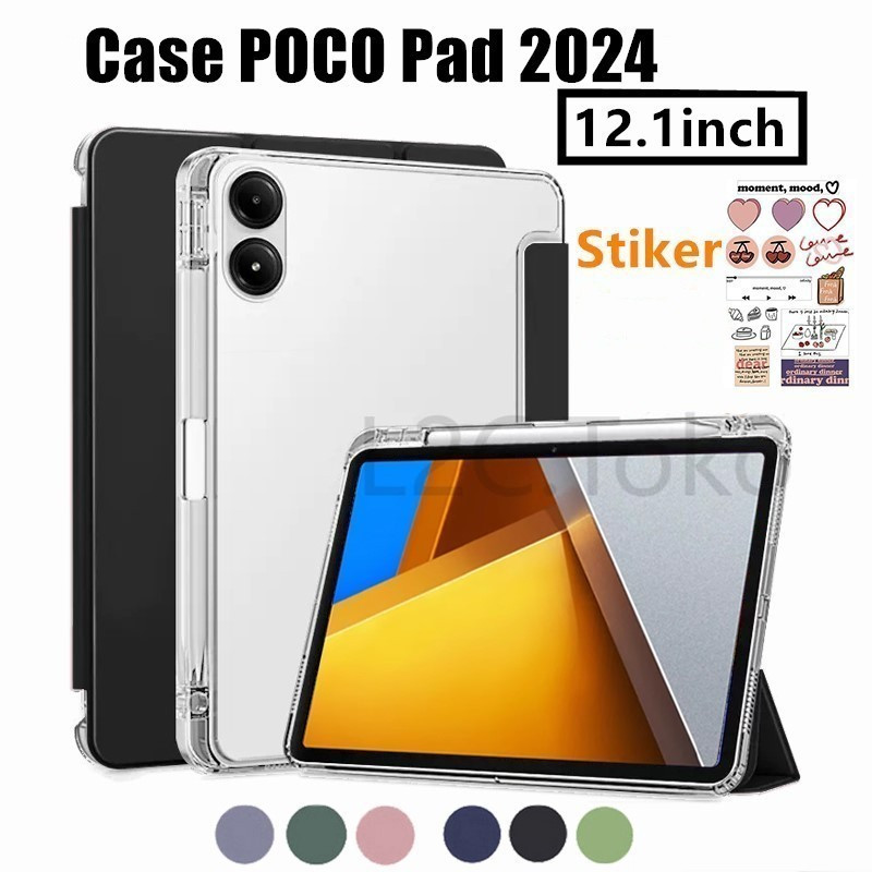 Case POCO Pad 12.1 inch 2024 With Pen Slot Magnetic Protective POCO Pad ...