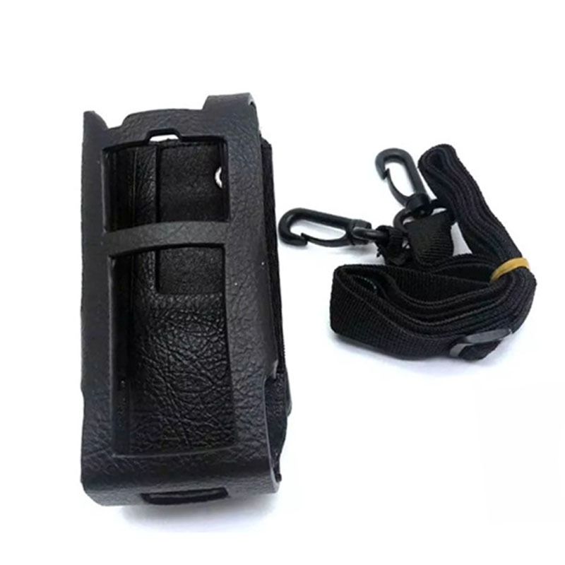 Soft Leather Swivel Belt Loop Carry Case Holster for Motorola MTP3100 MTP3150 MTP3200 MTP3250 ...