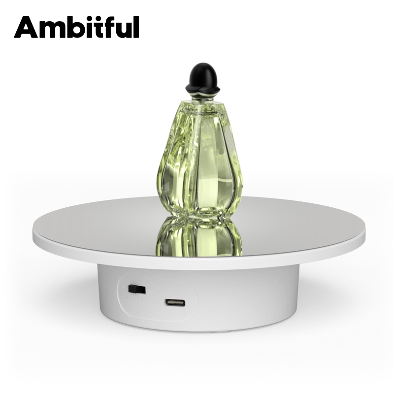 AMBITFUL Electric turntable 360° Rotating Base Seat Mirror Plate ...