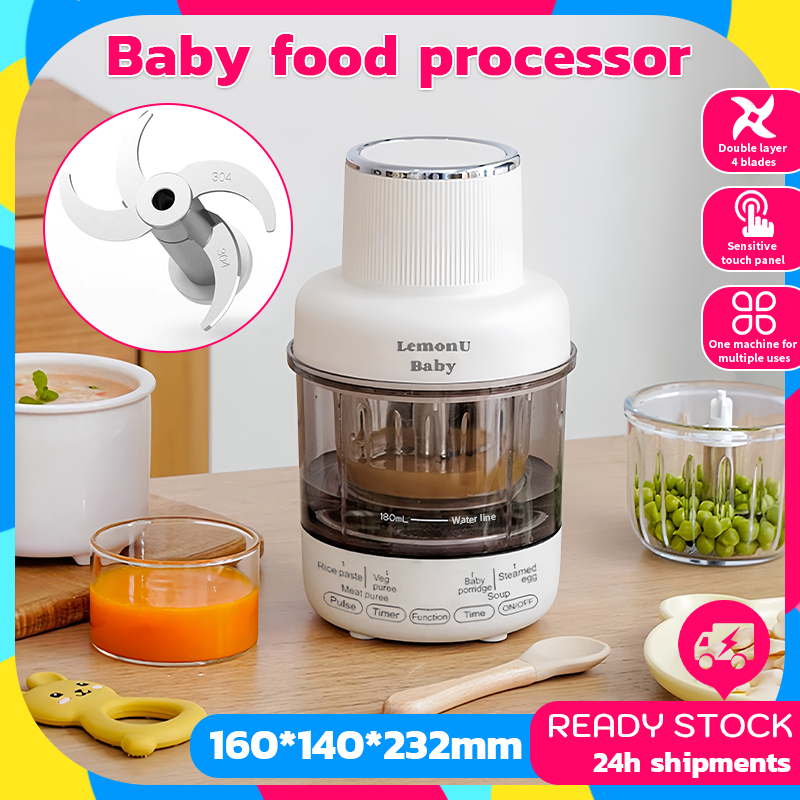 【FAST DELIVERY】Baby Processor Food Blender 3 In1 Steam Grind Cook Mix ...