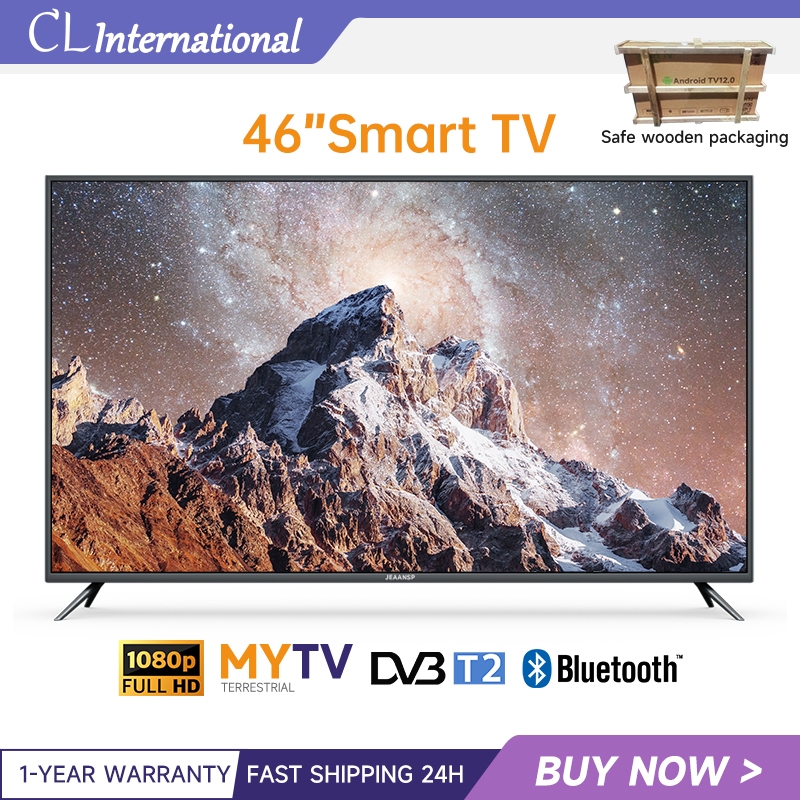 [Android TV 46 inch Bluetooth Smart TV HD LED IPTV /WiFi/Netflix ...