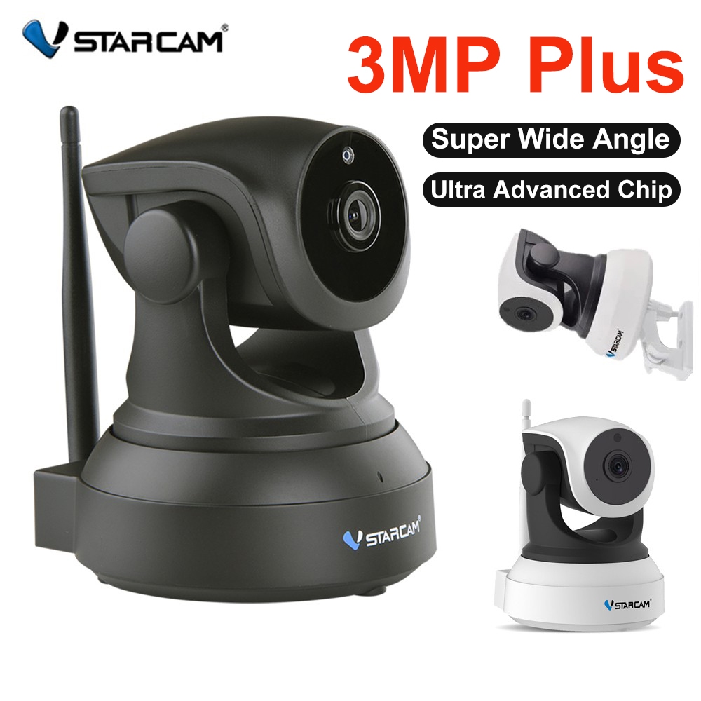 Vstarcam C24S 3MP 1080P HD WiFi Wireless Home Security 3MP IP Camera ...