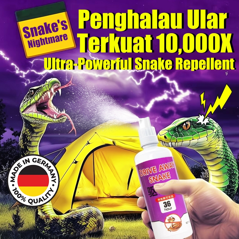 10,000 times stronger snake pepellent spray 100ml Belerang halau ular ...