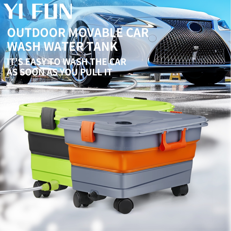 Car Wash Accessories Car Wash Trolley Water Gun Car Special Bucket ...