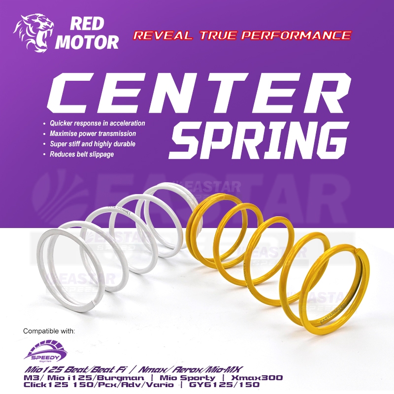 RACING CENTER CLUTCH SPRING SRL110/AEROX/NMAX/CLICK/BEAT CENTER SPRING ...