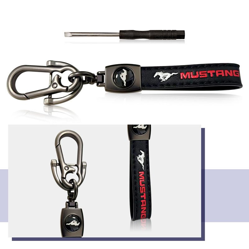 Car Key Chain Ring Keychain For Ford Fusion Mustang Explorer F150 F250 ...