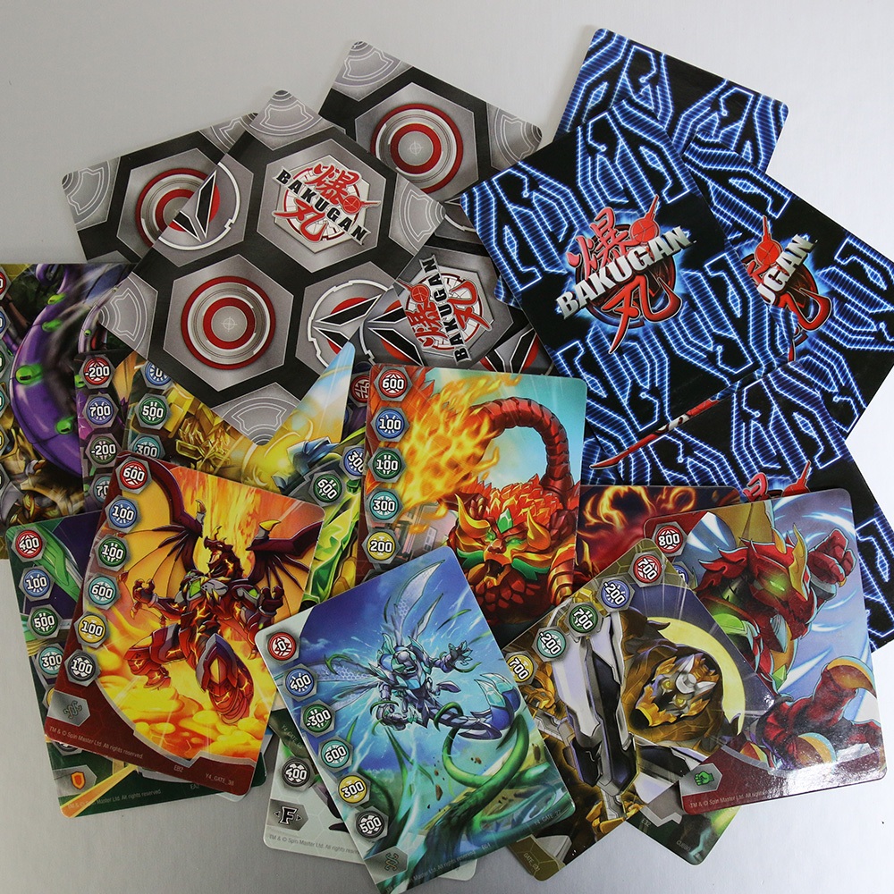 BAKUGAN Ability Gate Cards Magnetic Cards Bakugan Battle Brawlers ...