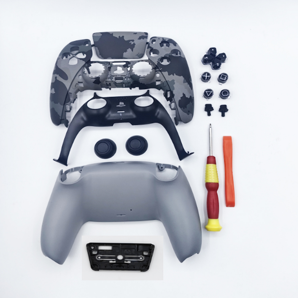 Camouflage Theme DIYPS5 Handle Shell PS5 Handle Replacement Shell ...