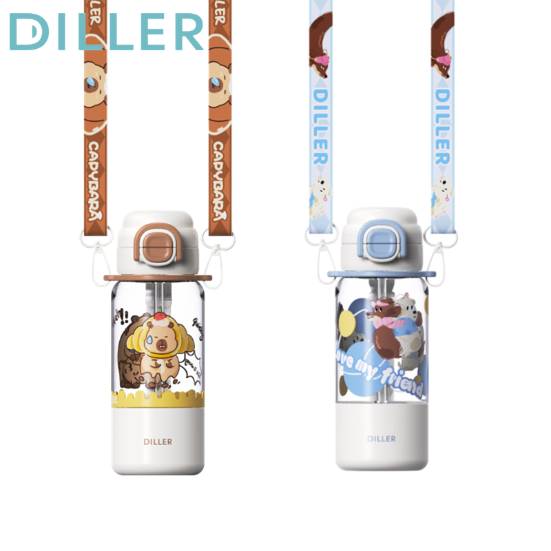 Diller 700ml Leakproof Tritan BPA-Free Water Bottle for Kids Student D2540 D2560 | Shopee Malaysia
