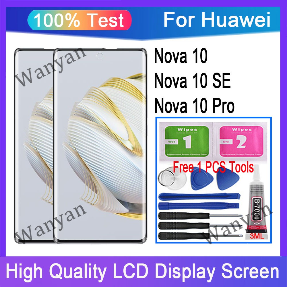 Original OLED Huawei Nova 10 Nova 10 SE Nova 10 Pro LCD Display Touch ...
