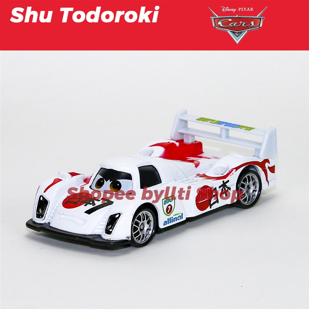 Mattel Disney Pixar Cars 2 Shu Todoroki 1:55 Diecast Car Toys Kids Gift, NEW Loose | Shopee Malaysia