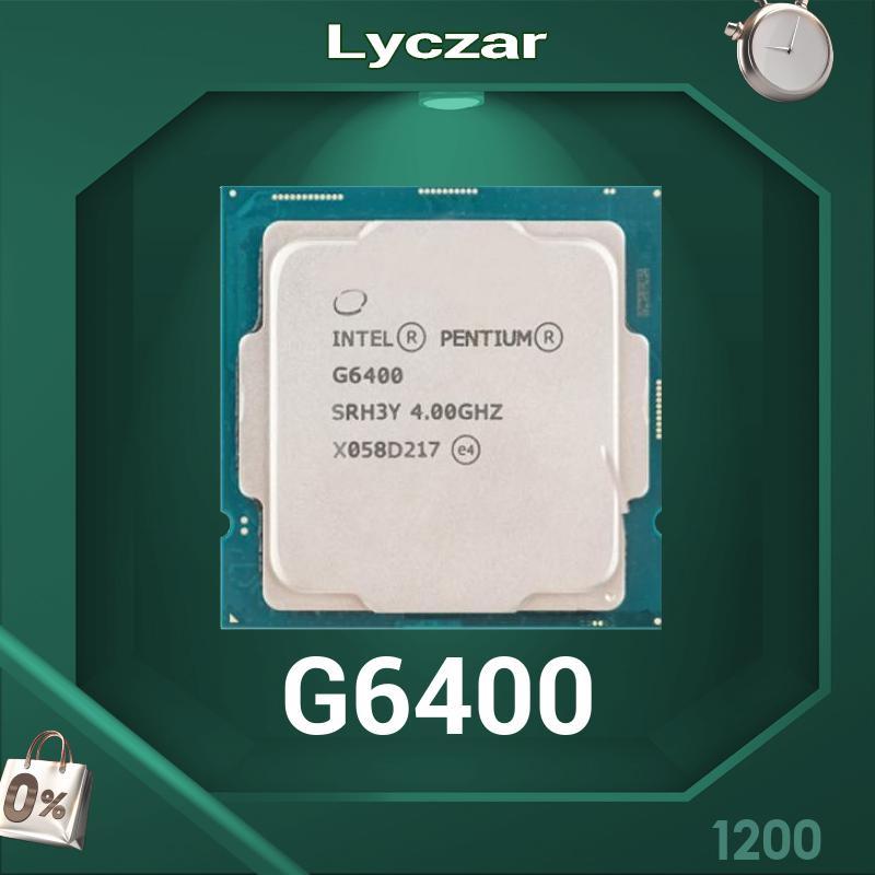 Intel Pentium G6400 Processor LGA 1200 4.0GHz 4M Cache Dual-Core 58W ...