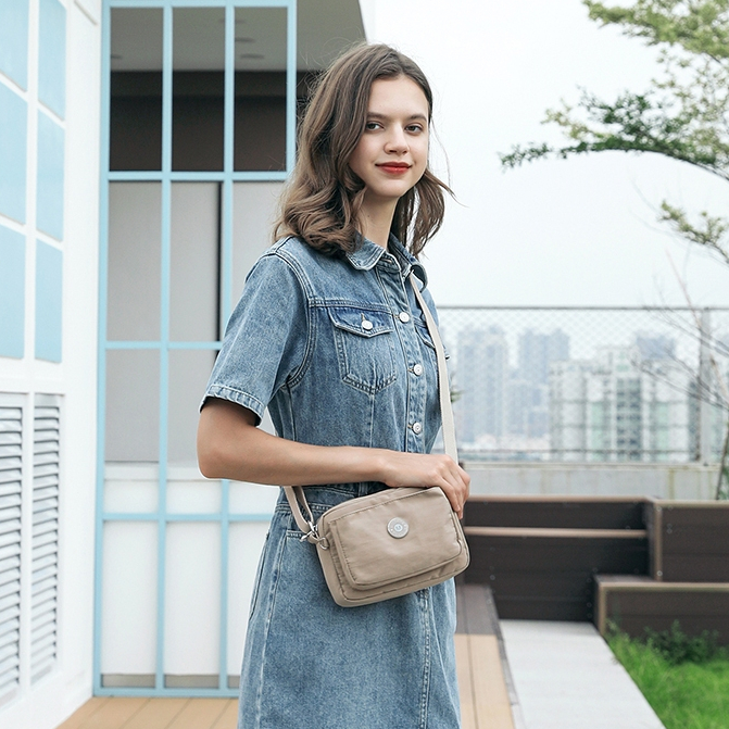 Mindesa Small Crossbody Shoulder Bag for Women, Lightweight Nylon ...