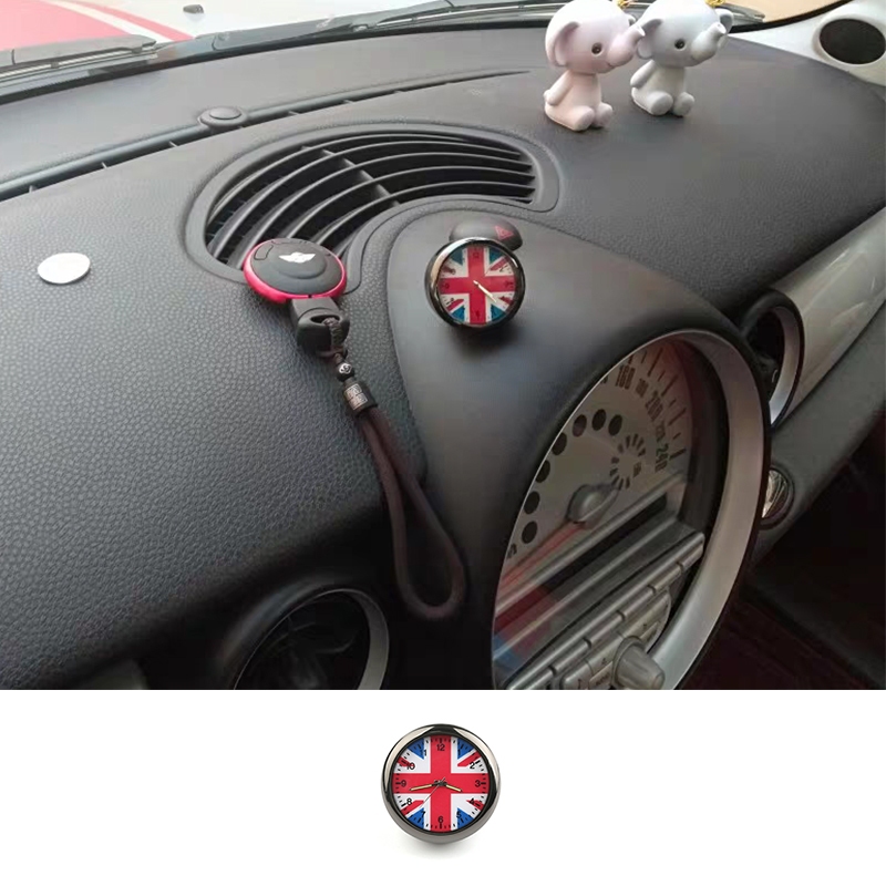 Union Jack Car Interior Air Outlet Clock Decoration for Mini Cooper JCW ...