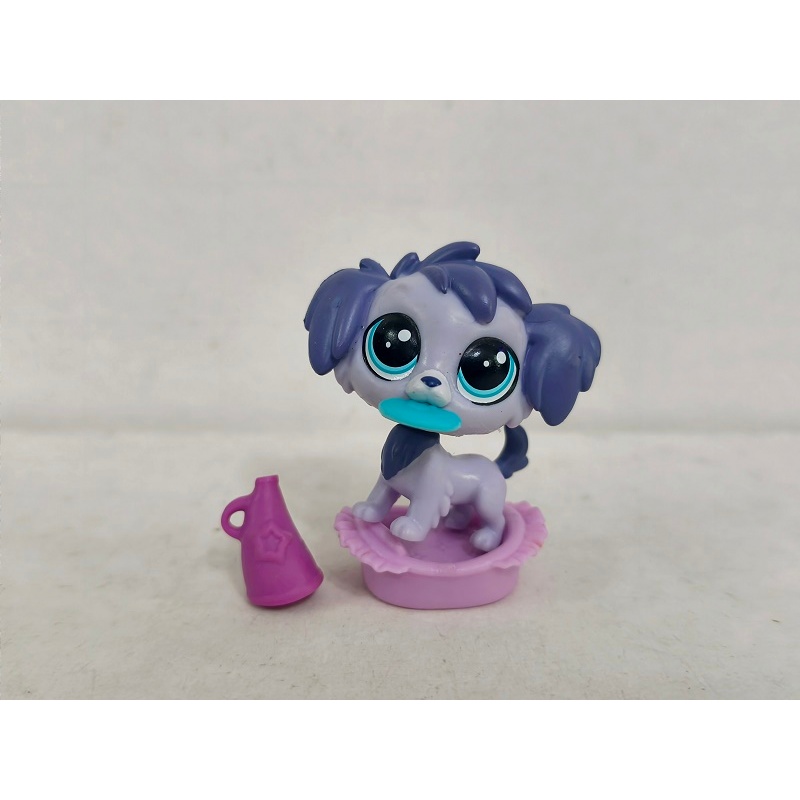 LPS Figure Blue Petey Plumford #201 With Accessories Littlest Pet Shop ...
