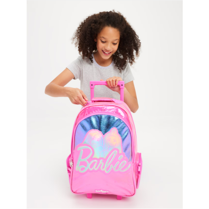 Smiggle Barbie Light Up Trolley Backpack | Shopee Malaysia
