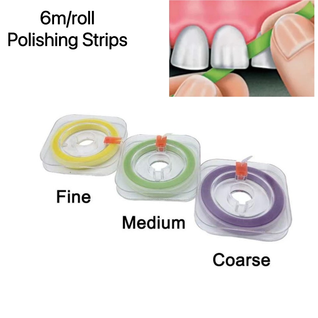 Dental Polishing Strip Resin Teeth Grinding Sanding Shaping Dentistry ...
