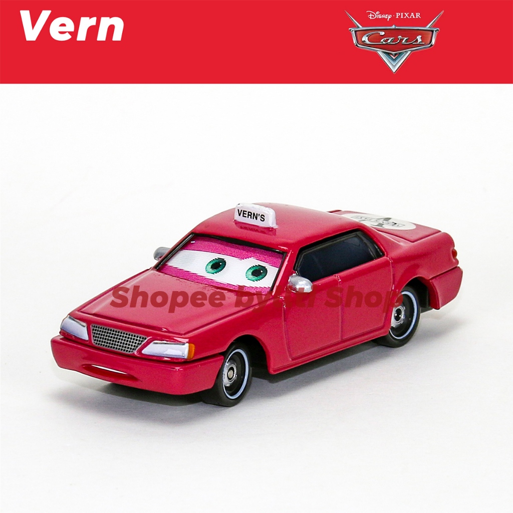 Mattel Disney Pixar Cars Vern Taxi 1:55 Diecast Car Toys Kids Gift, NEW ...